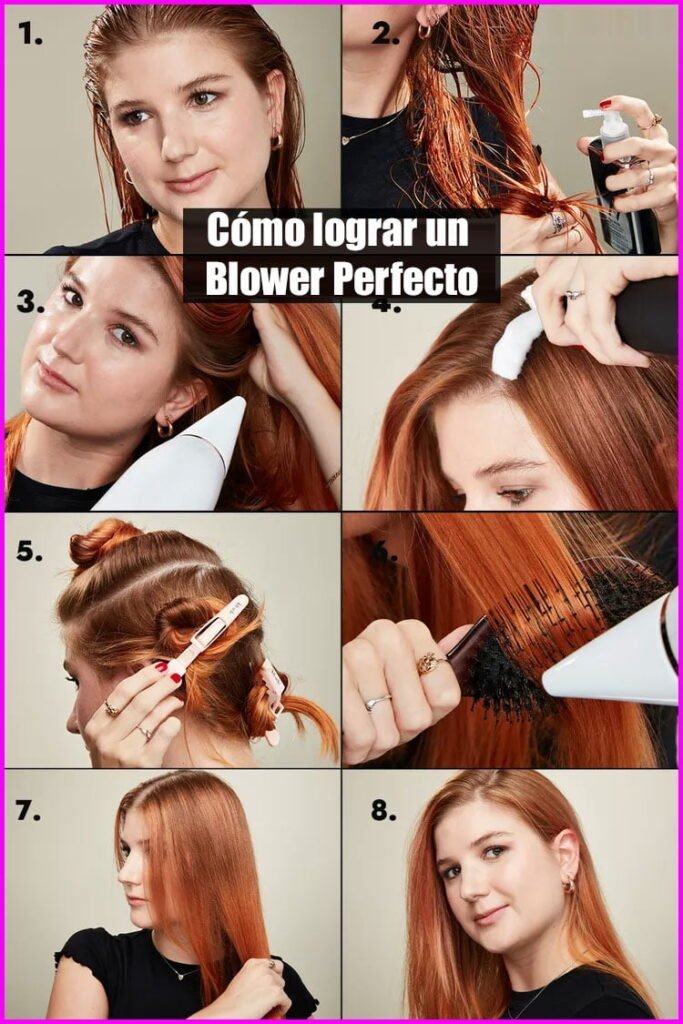 Blower en el cabello: Técnica y consejos para un secado perfecto