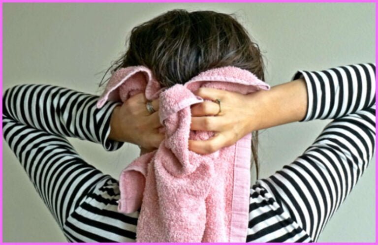 Cómo SECAR EL CABELLO correctamente con una TOALLA 】