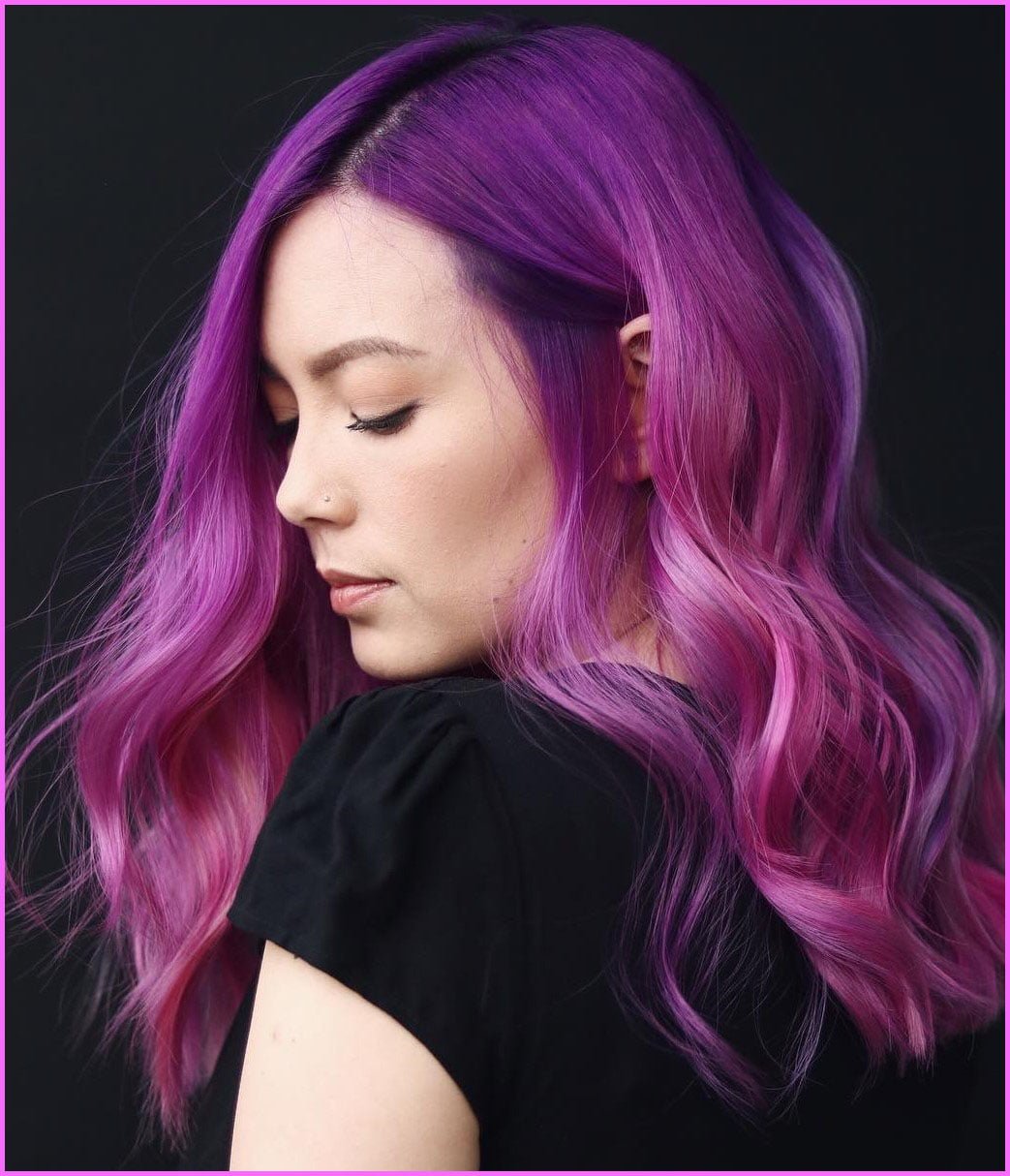 Tonos de Cabello Morado Descubre Estilos de Claro a Oscuro y